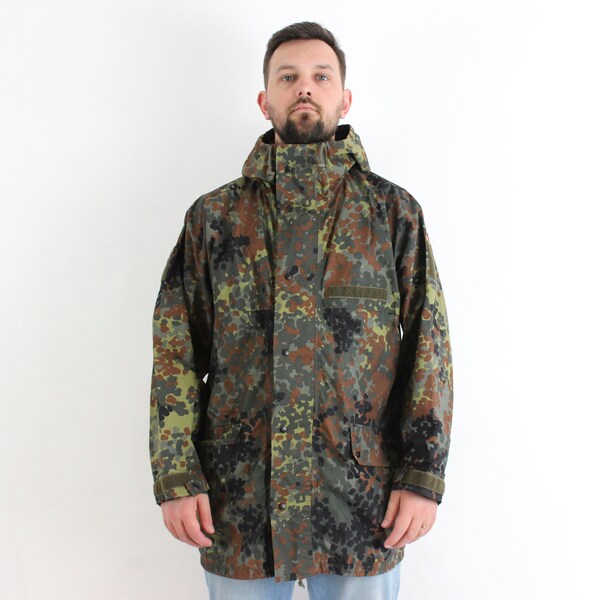 German Camouflage Jacket - Etsy