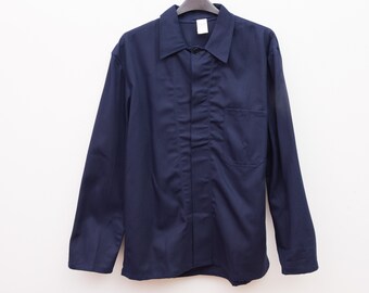 Blue Factory Coat - Etsy