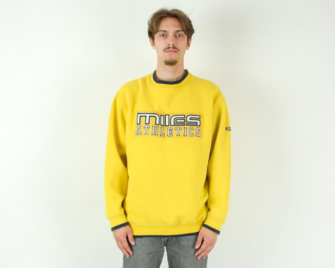 SIR BENNI MILES New York Athletics Vintage Mens L Sweatshirt Jumper ...