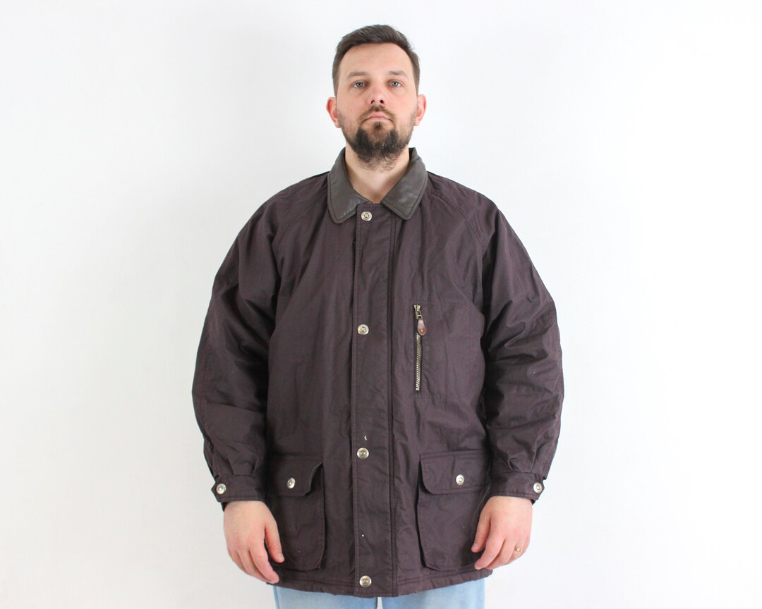 Vintage JAN STUART Waxed Cotton L Men's Us 42 Uk Barn - Etsy