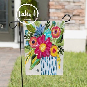 Garden flag - Etsy