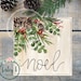 NOEL Christmas Art Print, Christmas Floral, Noel Sign, Christmas Print ...