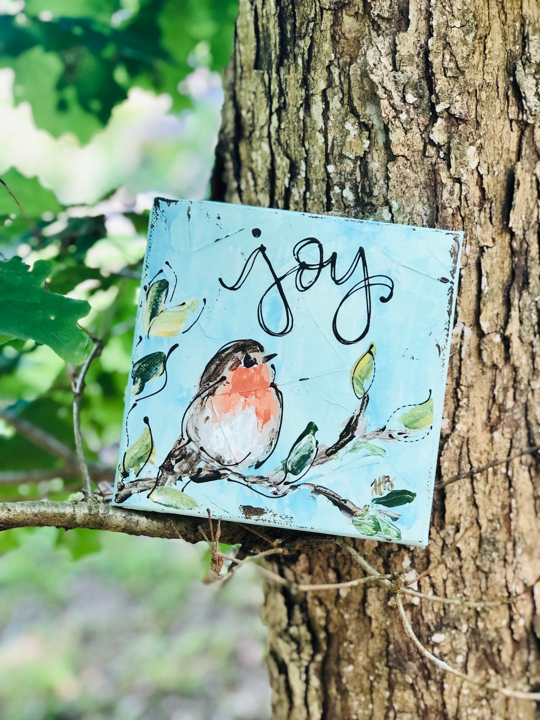 Joy Birdy Art Print, Bird Art, Bird Lover, Birders, Joy Sign, Bird ...