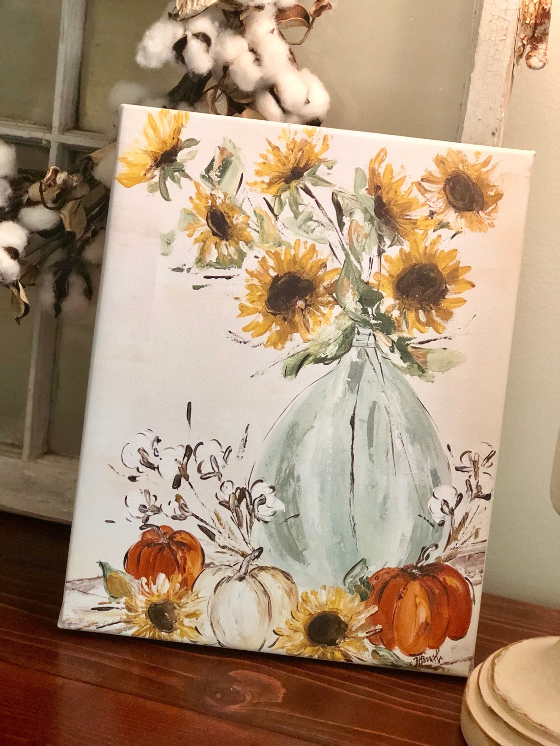 Fall Sunflower Art Print Sunflower Painting Giclee Print - Etsy Canada