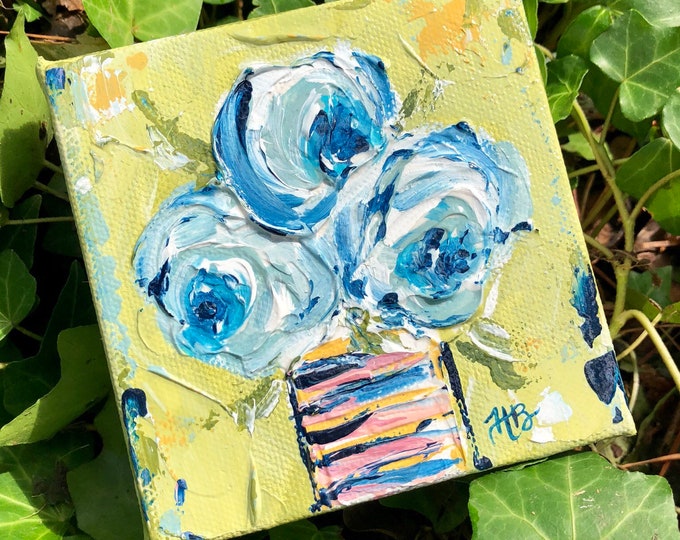 Floral Painting, Flower Art, Floral Abstract, Original Painting ...