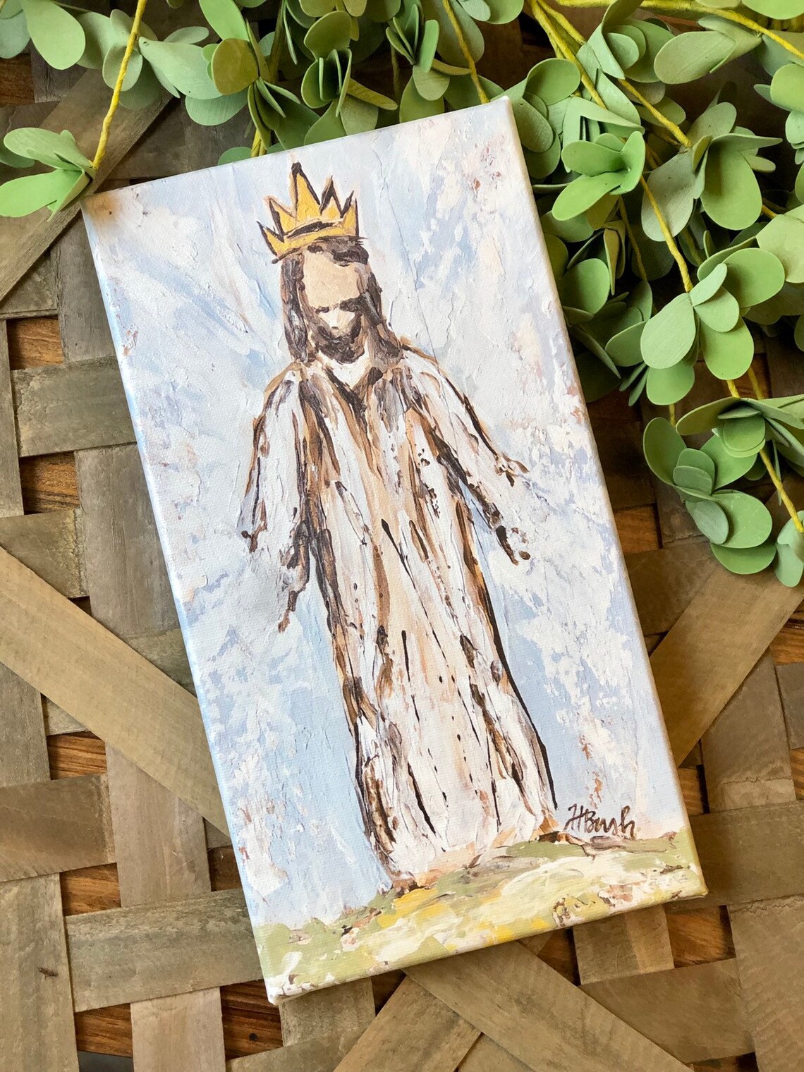 King Jesus Art Print Jesus Painting He is Risen Jesus - Etsy