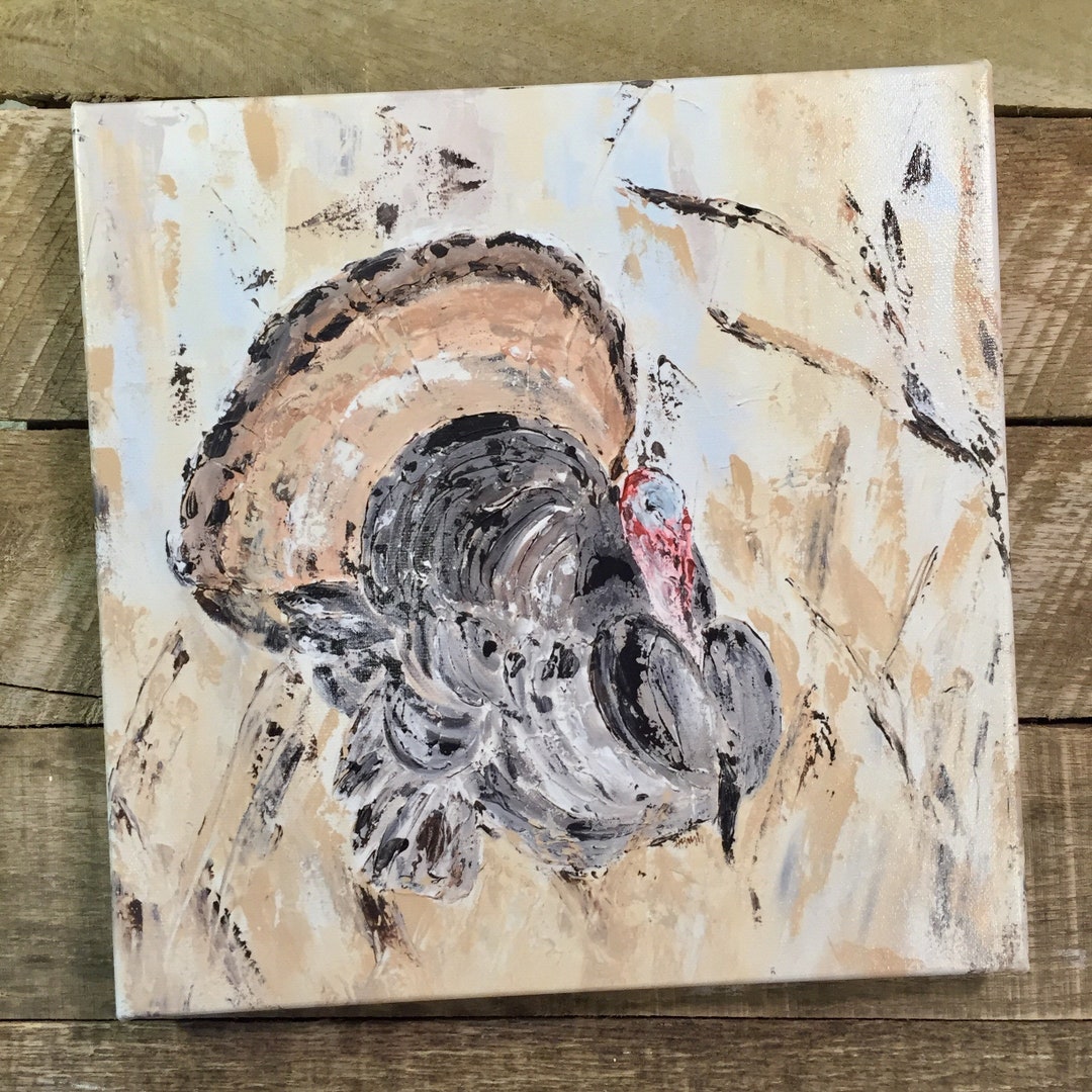 Turkey Print Wild Turkey Art Fine Art Wildlife Painting - Etsy