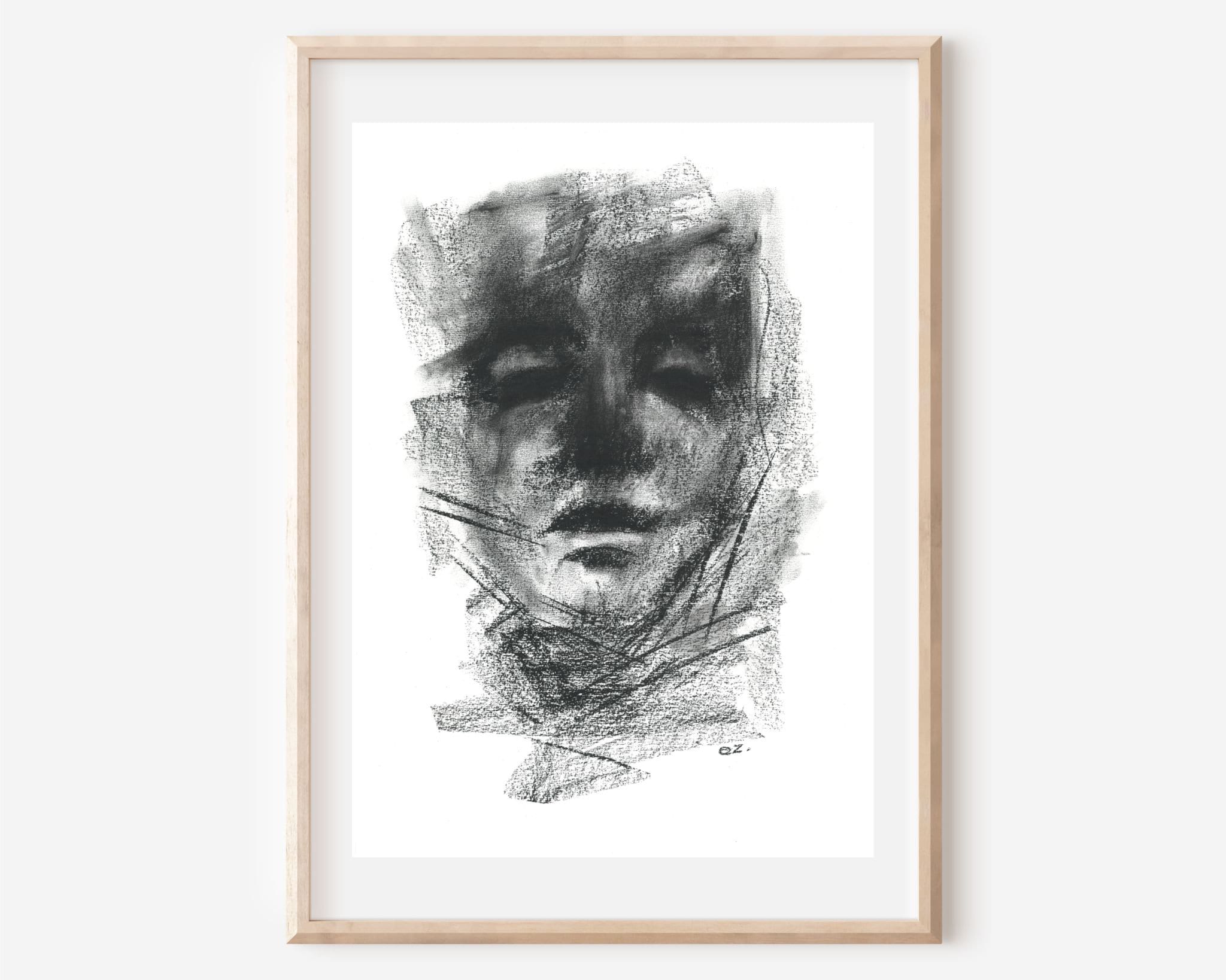 Abstract Charcoal Sketches