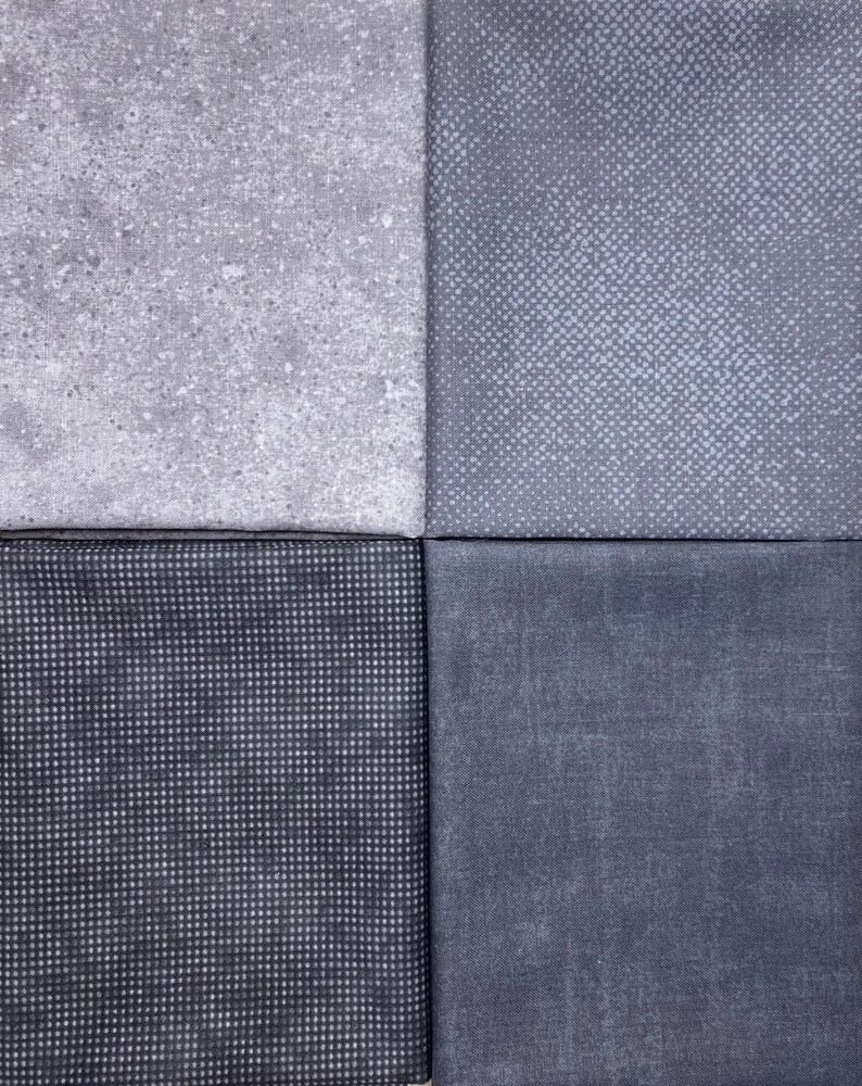 GORGEOUS Shades of Gray Fat Quarter Bundle 20 - Etsy