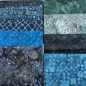 POPULAR Marine Life Batik Fat Quarter Bundle 9 - Etsy