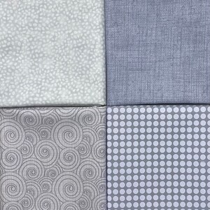Basic Grey Fat Quarter Bundle (10) - Etsy