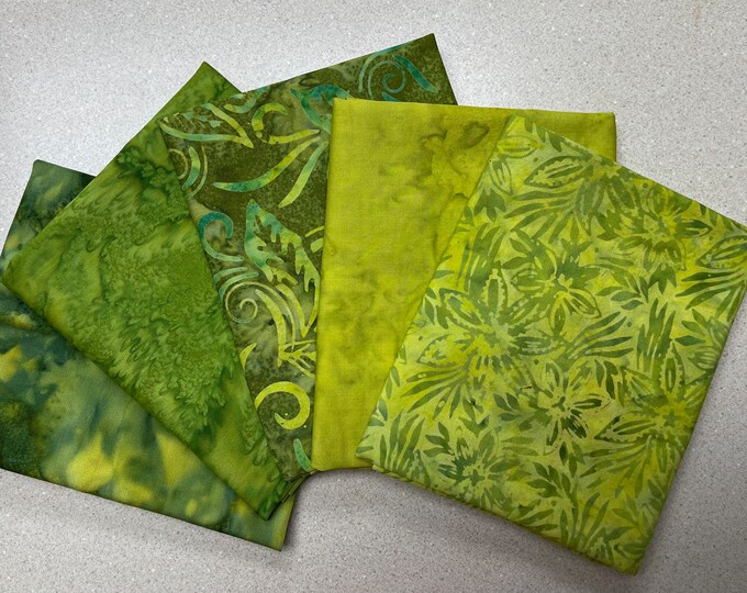 Green Earth Patterns From Below the Earth 12 X 16 Fabric From Original ...