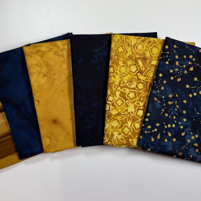 Navy and Gold Fabric - Etsy