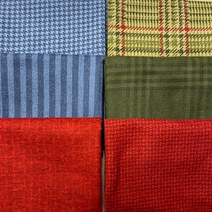 FUN Colorful Flannels Fat Quarter Bundle 12 - Etsy