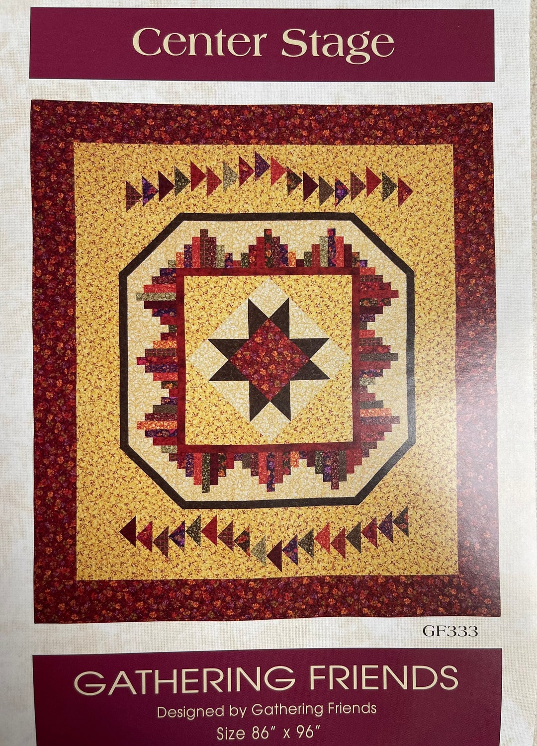 Center Stage Pattern - Etsy