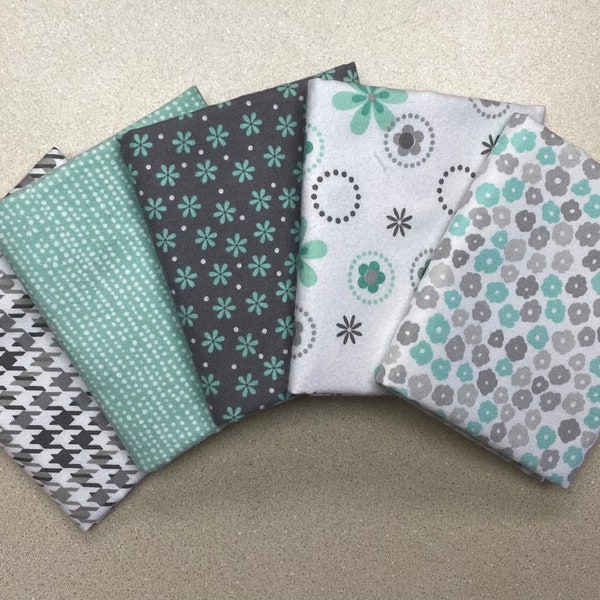 Teal and Gray - Etsy