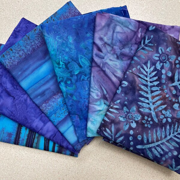 Purple Batik - Etsy