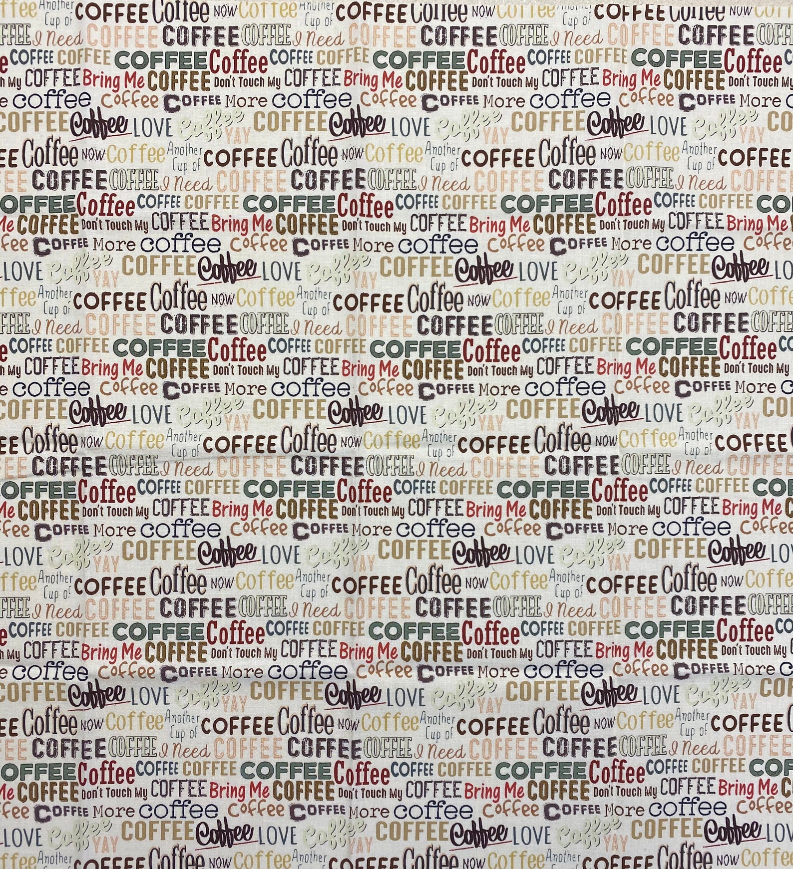 COFFEE LOVERS! Love of Caffeine Fat Quarter Bundle (6) - Etsy
