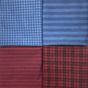 FUN! Colorful Flannels Fat Quarter Bundle (12) - Etsy