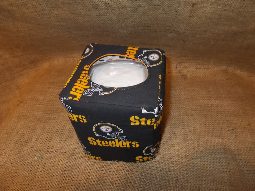 NEW NFL Themed Tissue Box Cover Pittsburgh Steelers - Etsy