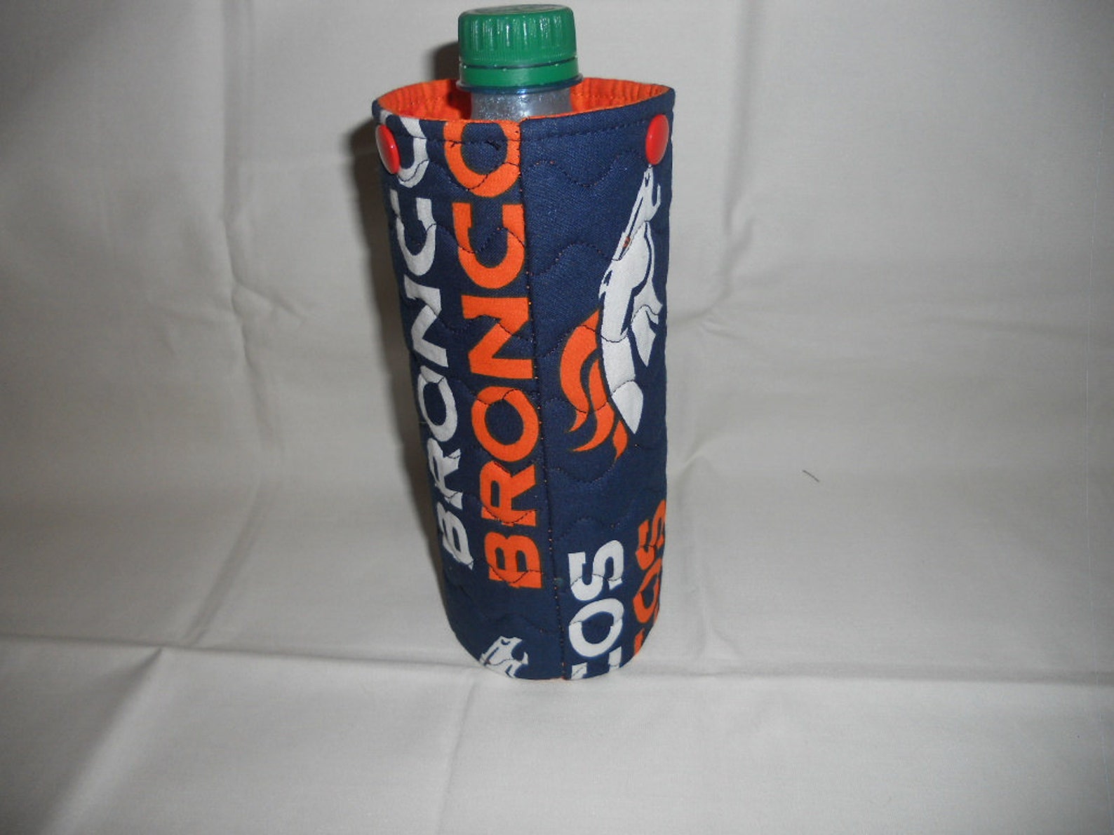Denver Broncos Water or Beer Bottle Cooler - Etsy