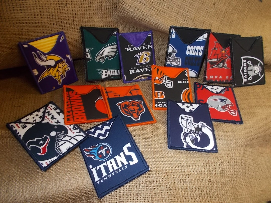 NEW Credit, Debit, or Gift Card Holders NFL Choose Your Team - Etsy