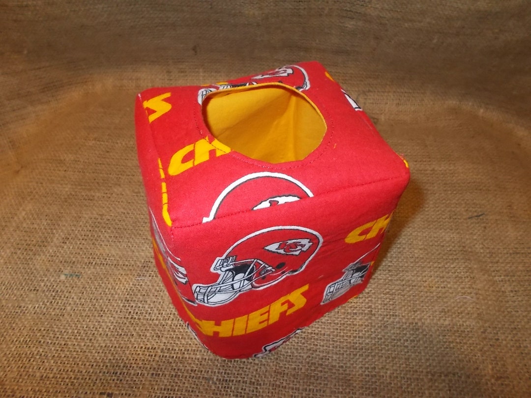 NEW NFL Themed Tissue Box Cover Kansas City Chiefs - Etsy