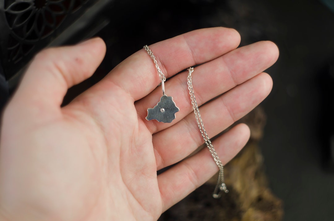 Belarus, Belarus Gift, Belarus Jewelry, Silver Charm, Home Sign, Free ...