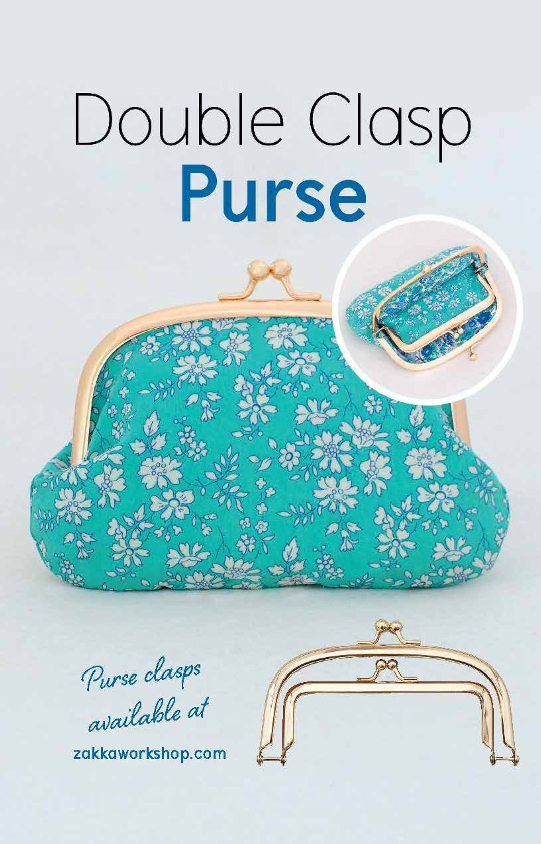ZWE2590 Double Clasp Purse Epattern (PDF Download) - Etsy