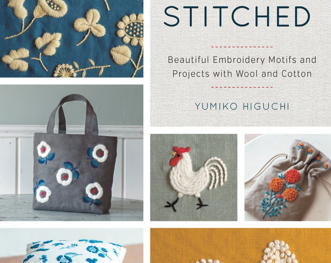 Simply Stitched: Beautiful Embroidery Motifs and Projects With - Etsy