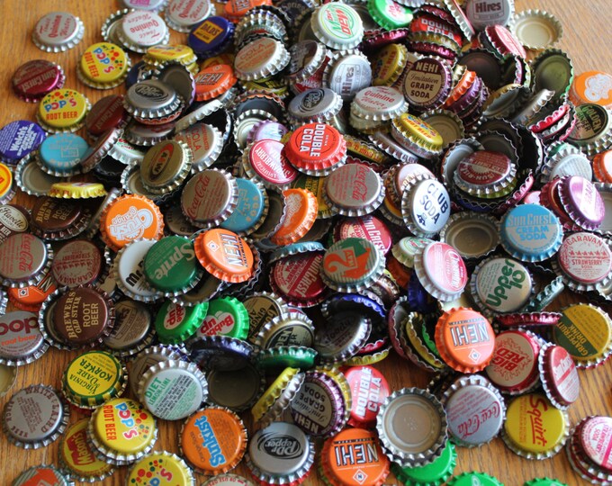 200 Vintage Bottle Cap Lot - Etsy