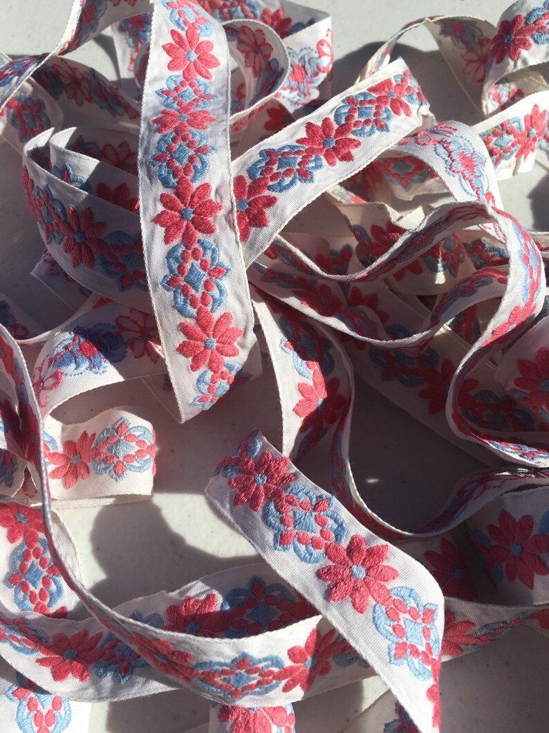 Machine Embrorirded Sweet Trim - Etsy