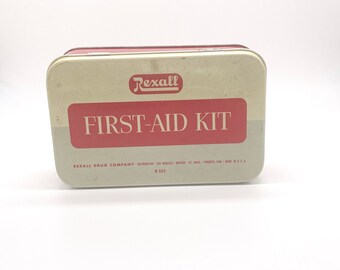 Tin First Aid Box - Etsy