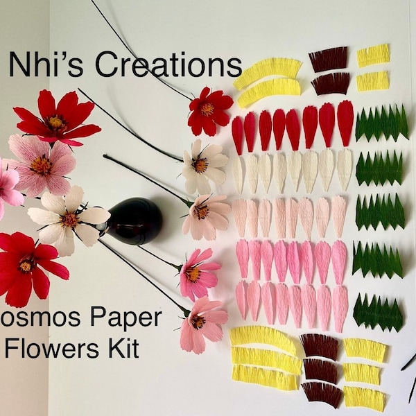 Paper Flower Kit - Etsy