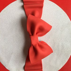 Red Bow Gum Paste Fondant for Birthday Cake - Etsy