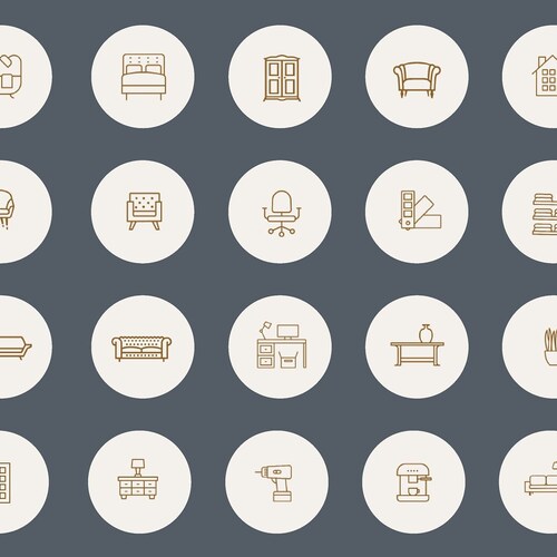 Interior Design Instagram Highlight Covers 100 Home - Etsy