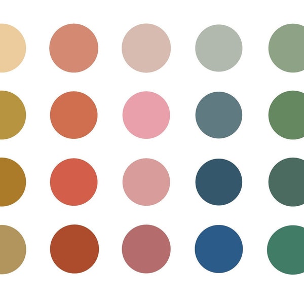 Dark Earth Tones Instagram Highlight Covers, Branding Color Palette ...