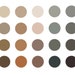 Dark Earth Tones Instagram Highlight Covers, Branding Color Palette ...