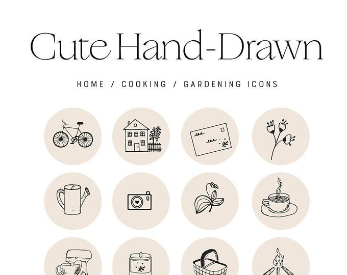 Earth Tones Instagram Highlight Covers, Neutral Instagram Highlight ...