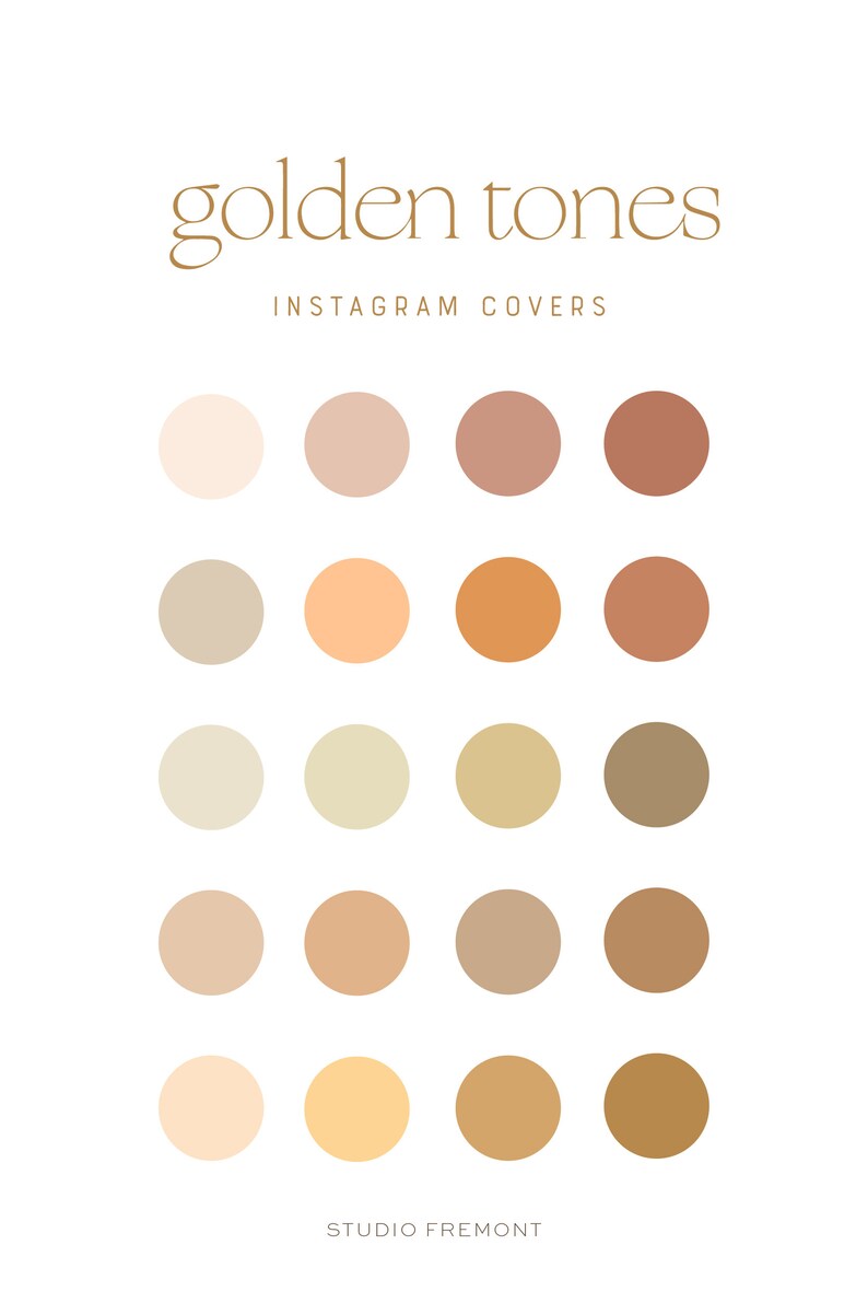 Golden Instagram Highlight Covers Yellow Instagram Highlight - Etsy