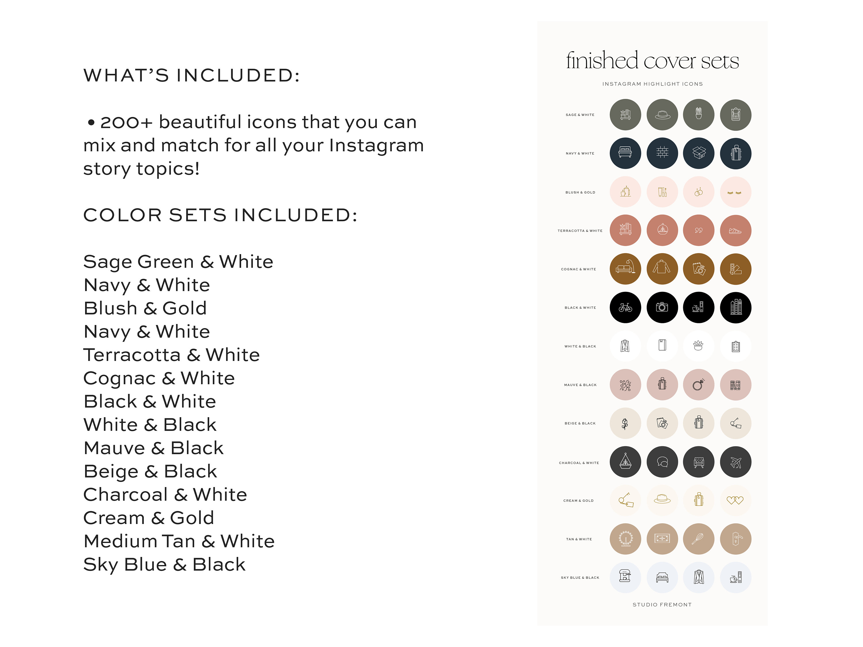 1000+ Files, Instagram Highlight Covers Master Pack, Instagram Story ...