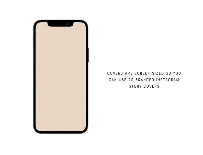 Neutral Vibes Black Tan Gray Instagram Highlight Covers, Instagram Story Highlights, Solid Color ...