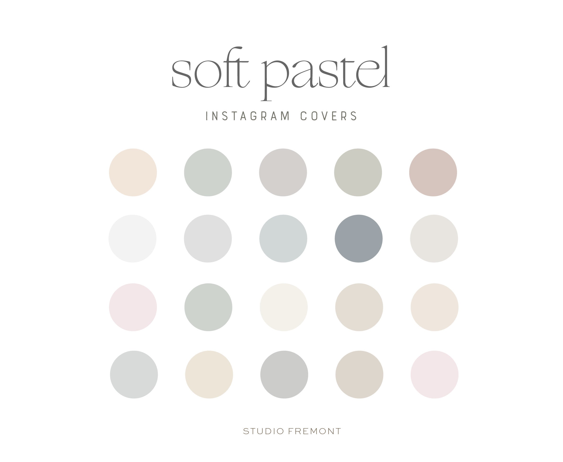 Pastel Instagram Highlight Covers, Highlight Covers Pastel, Feminine ...