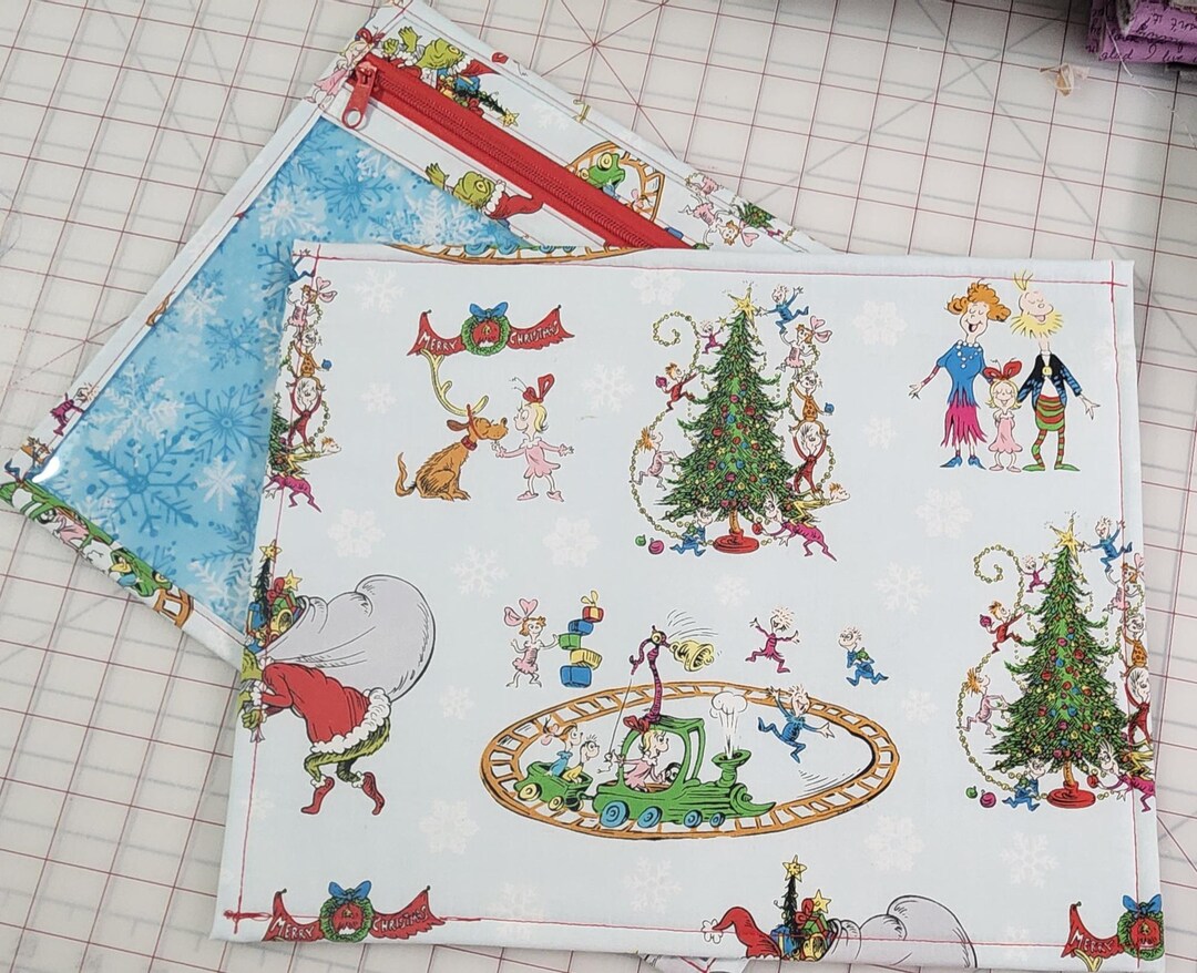 How the Grinch Stole Christmas, Snowflakes, WIP, Project Bag, Cross ...