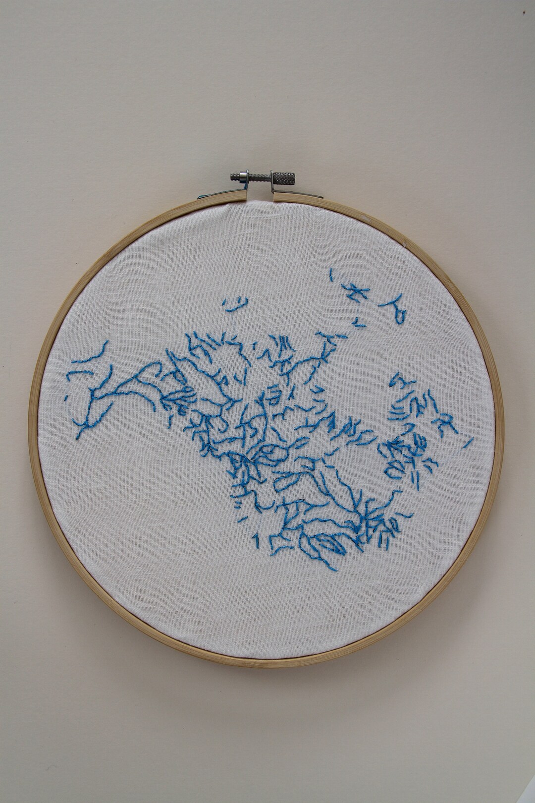 North America Rivers Map | Map Embroidery | River Embroidery | Nature ...