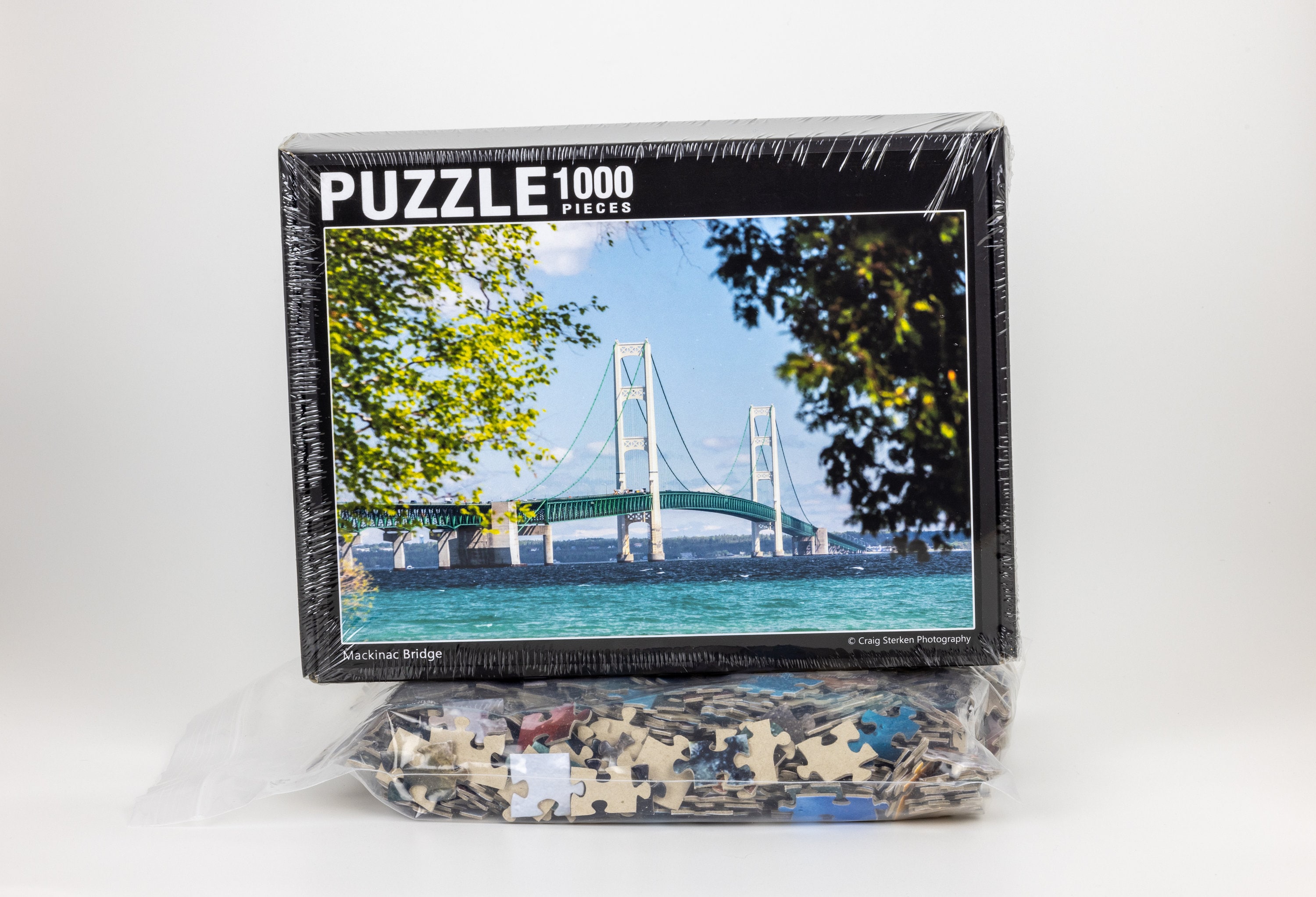 Mackinac Bridge - Michigan Jigsaw Puzzle - 1000 Piece Jigsaw Puzzle - Etsy