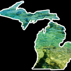 Car Window Stickers Featuring Michigan - (4-pack) "michigan Pack ...