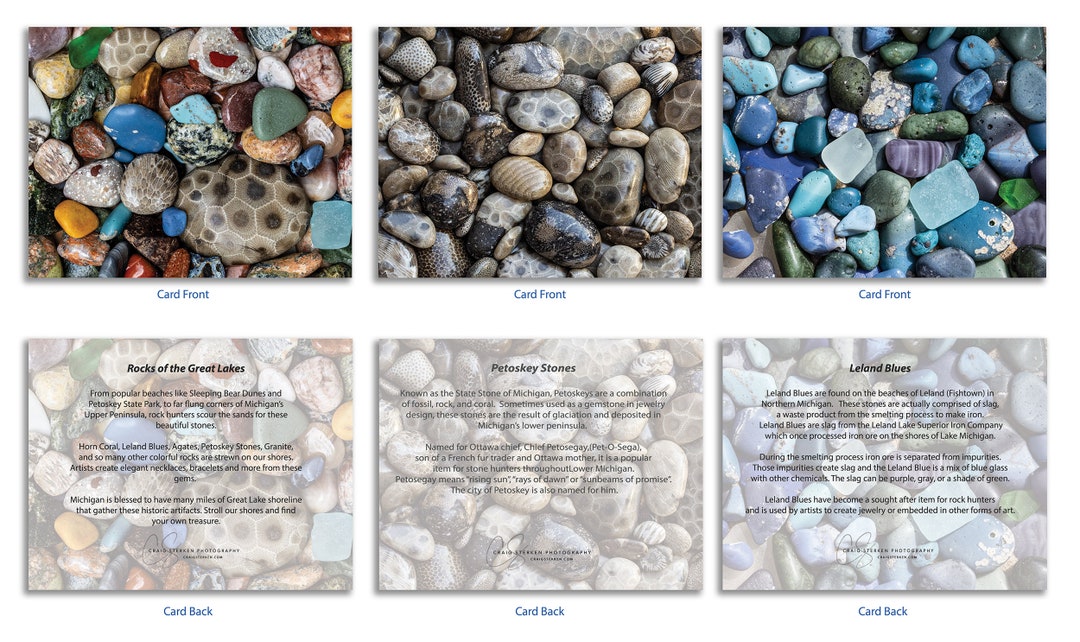 Rock Collector Greeting Cards - 3-pack With Free Shipping! - Etsy