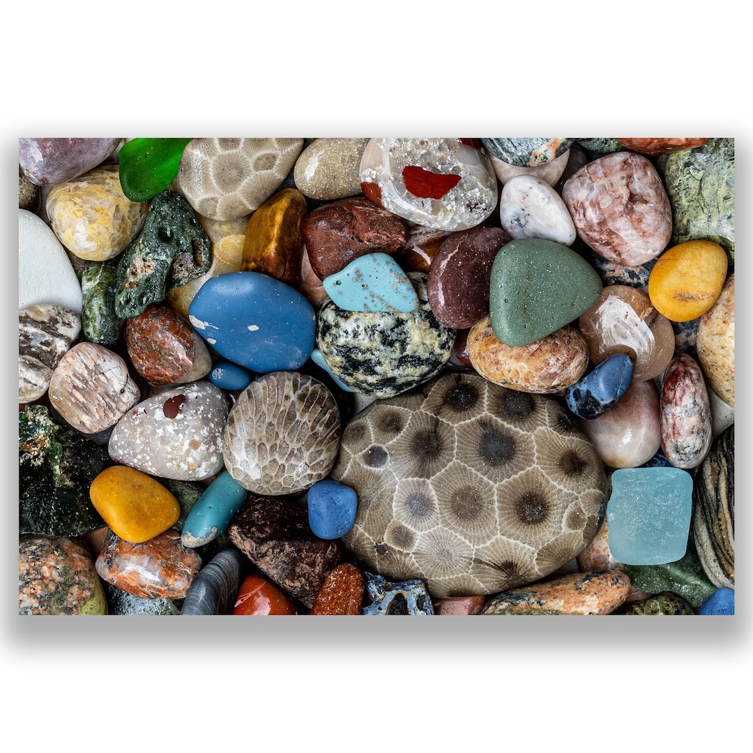 Fine Art Print - Great Lakes Rocks Collection Photo - Free Shipping! - Etsy