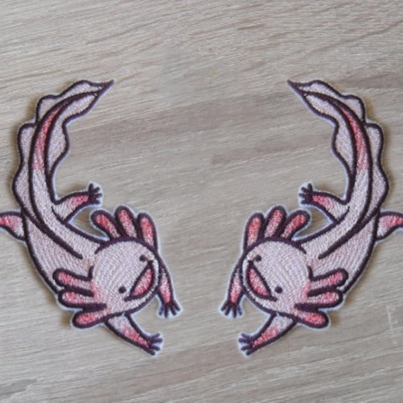 Axolotl Patch - Etsy